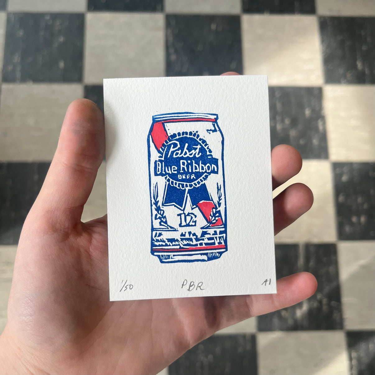 Mini PBR can – Inciardi Prints