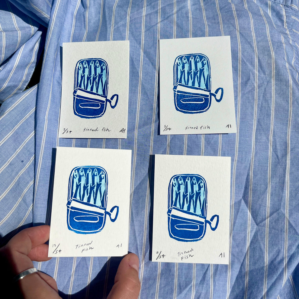 Mini Tinned Fish – Inciardi Prints