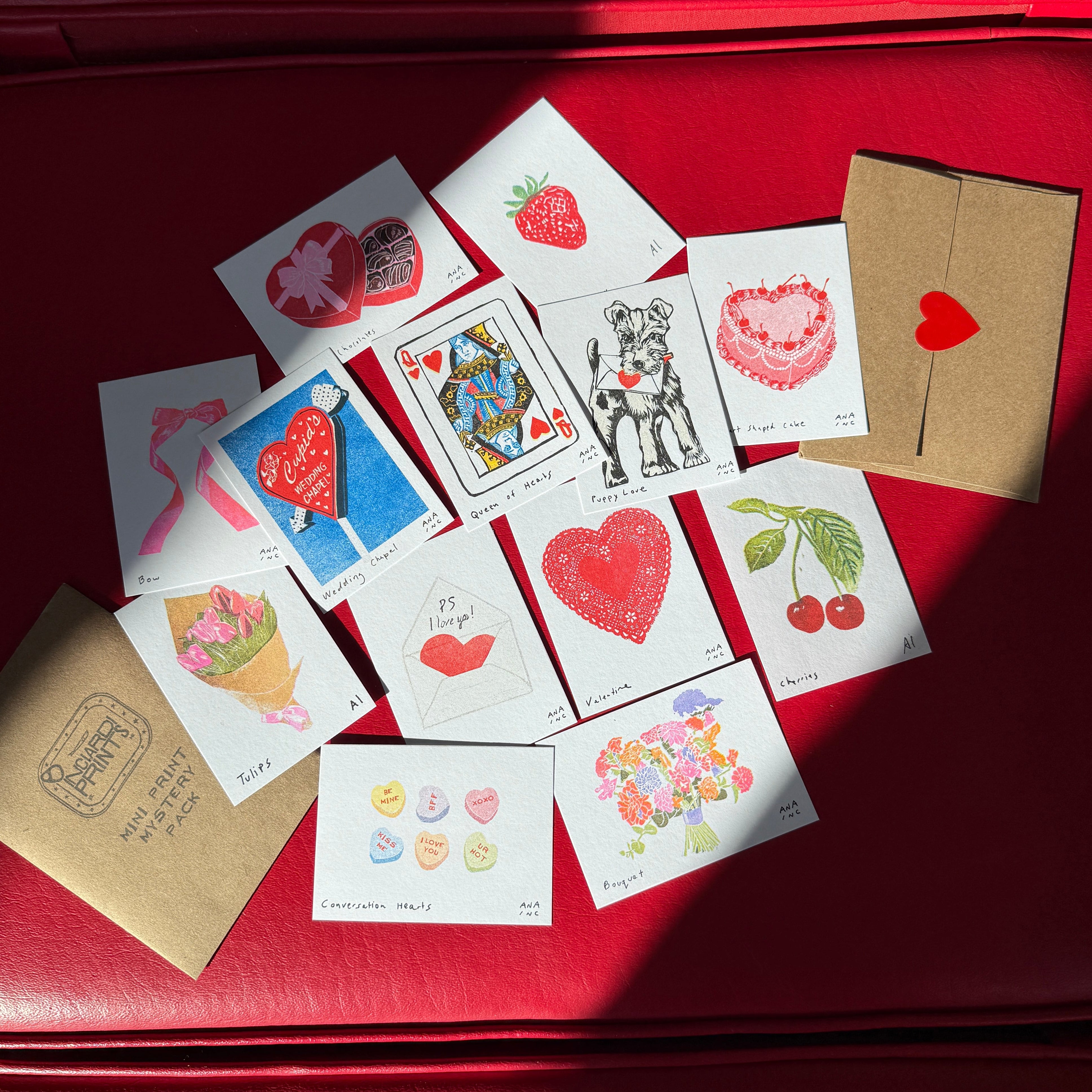 Valentine's Mini Print Mystery Pack – Inciardi Prints