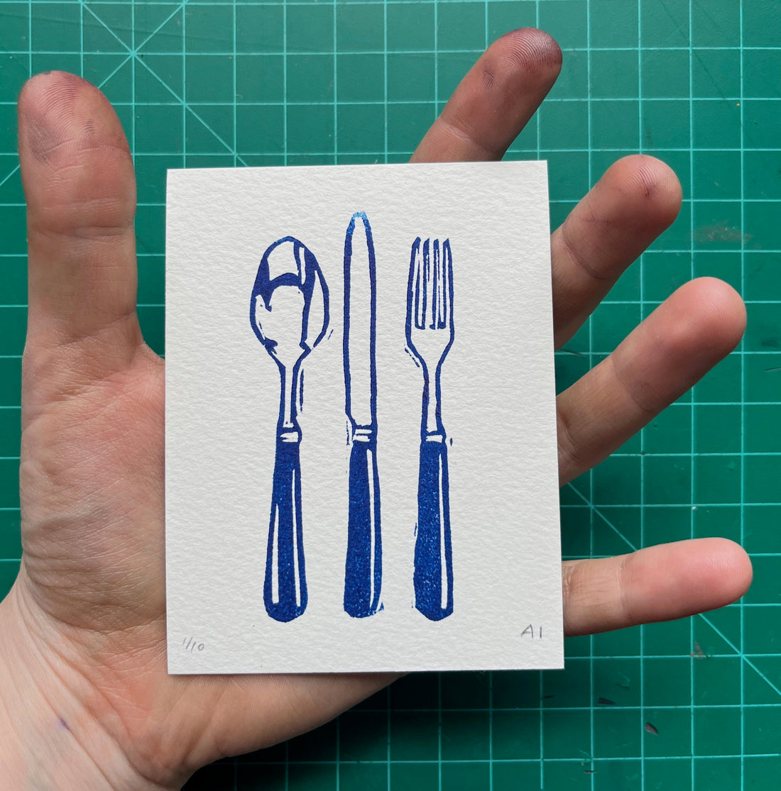 Mini Cutlery – Anastasia Inciardi Prints