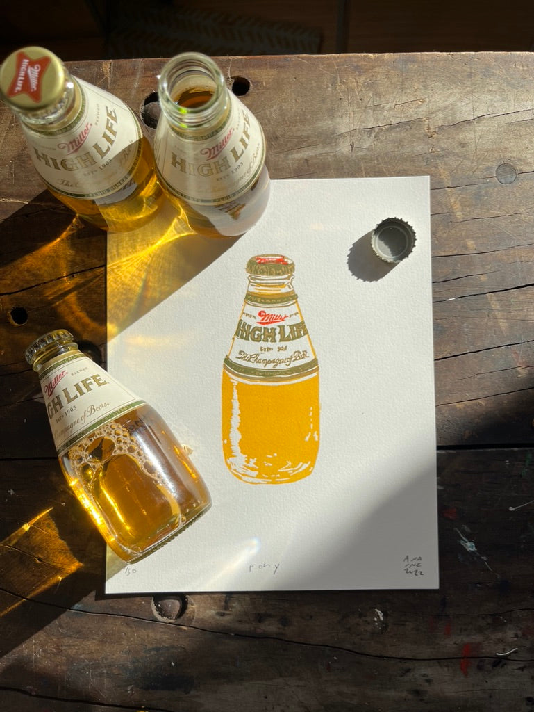 Miller High Life Pony – Inciardi Prints
